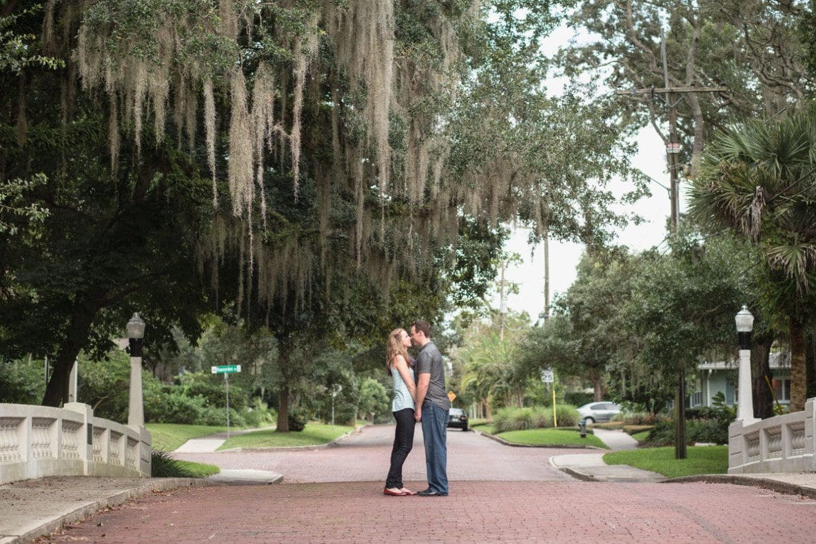 Engagement Photography | Dickson Azalea Park, Downtown Orlando