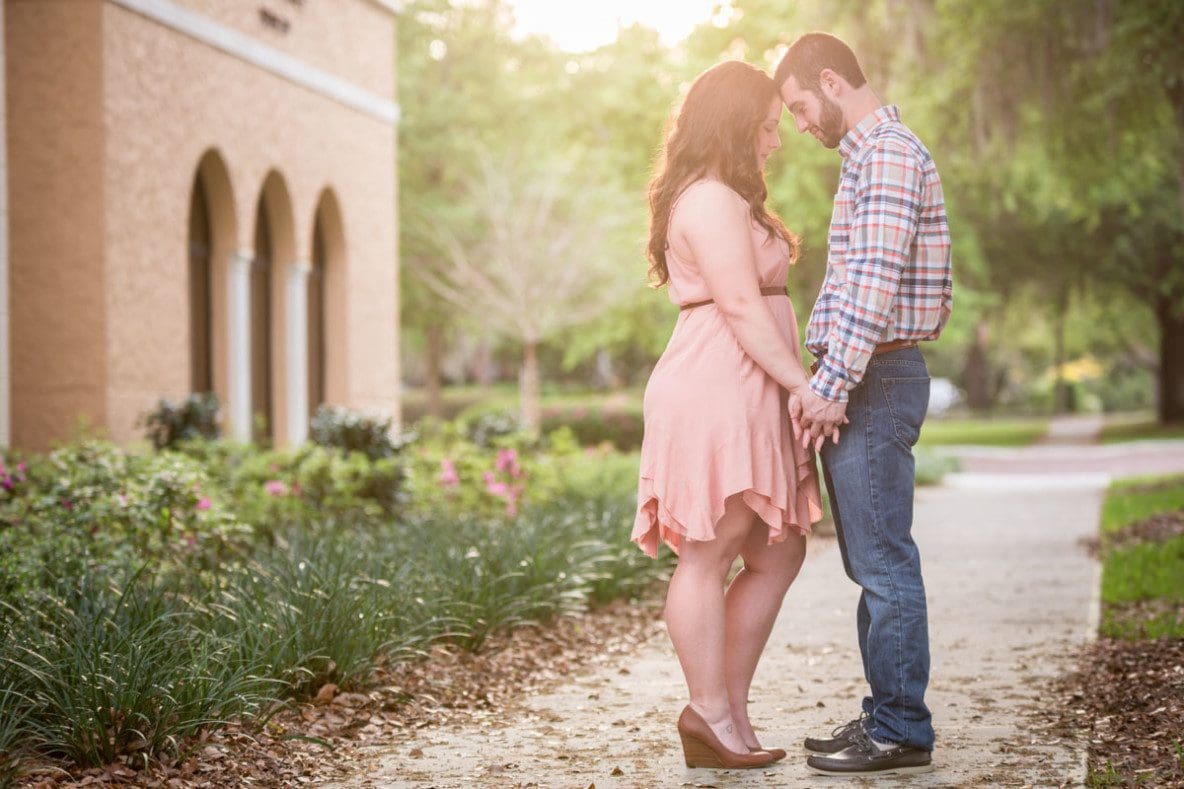 Orlando Engagement Photography |Rollins College, Winter Park