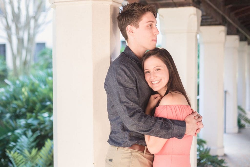 Orlando Engagement Photographer | Rollins College, Winter Park