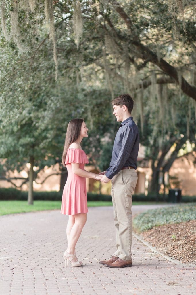 Orlando Engagement Photographer | Rollins College, Winter Park